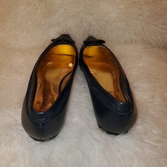 Lauren Ralph Lauren | Shoes | Ralph Lauren Sally Black Ballet Flats ...